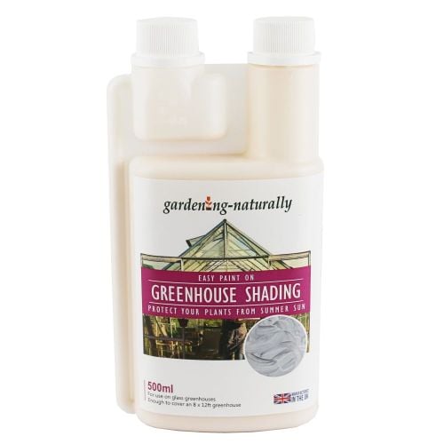 Greenhouse White Shading (Paint-On) Reduces Sunlight