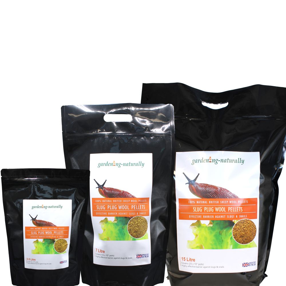 Slug Plug Wool Pellets for Protecting Crops
